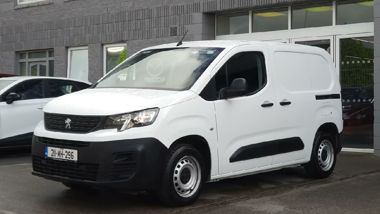 211MH296 - 2021 Peugeot Partner 1.5 Blue HDI 75 Panelled RefId: 373958 ...