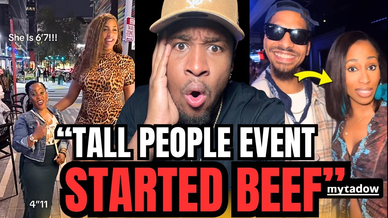 Short Women CRASH Tall People's Convention Turning It into A Dating ...