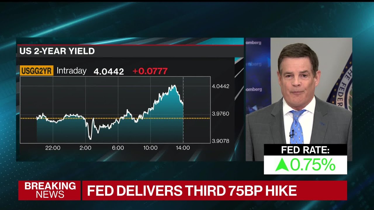 Fed Raises Interest Rates by 75 Basis Points - YouTube