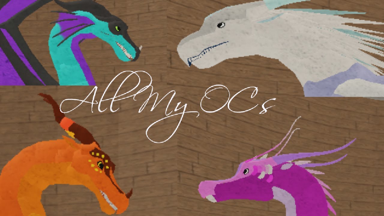 (OUTDATED) All my Wings of Fire Roblox OCs - YouTube