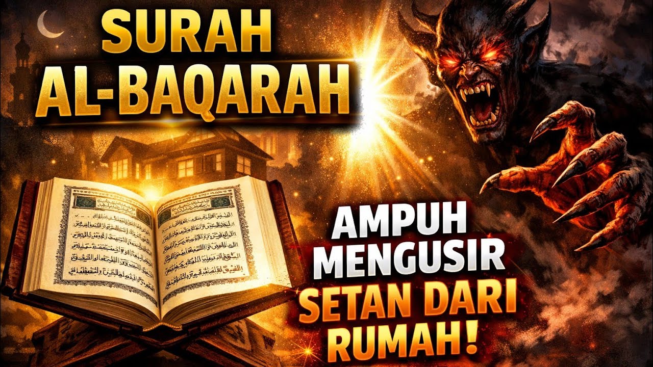 Quran Surah Al Baqarah || Ampuh Buat Ngusir Setan Dari Rumah - YouTube