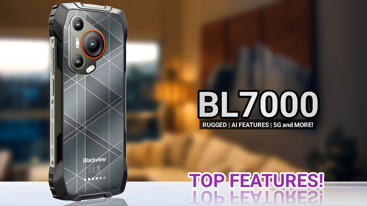 Blackview BL7000 - AI Powered 5G Rugged Smartphone - YouTube