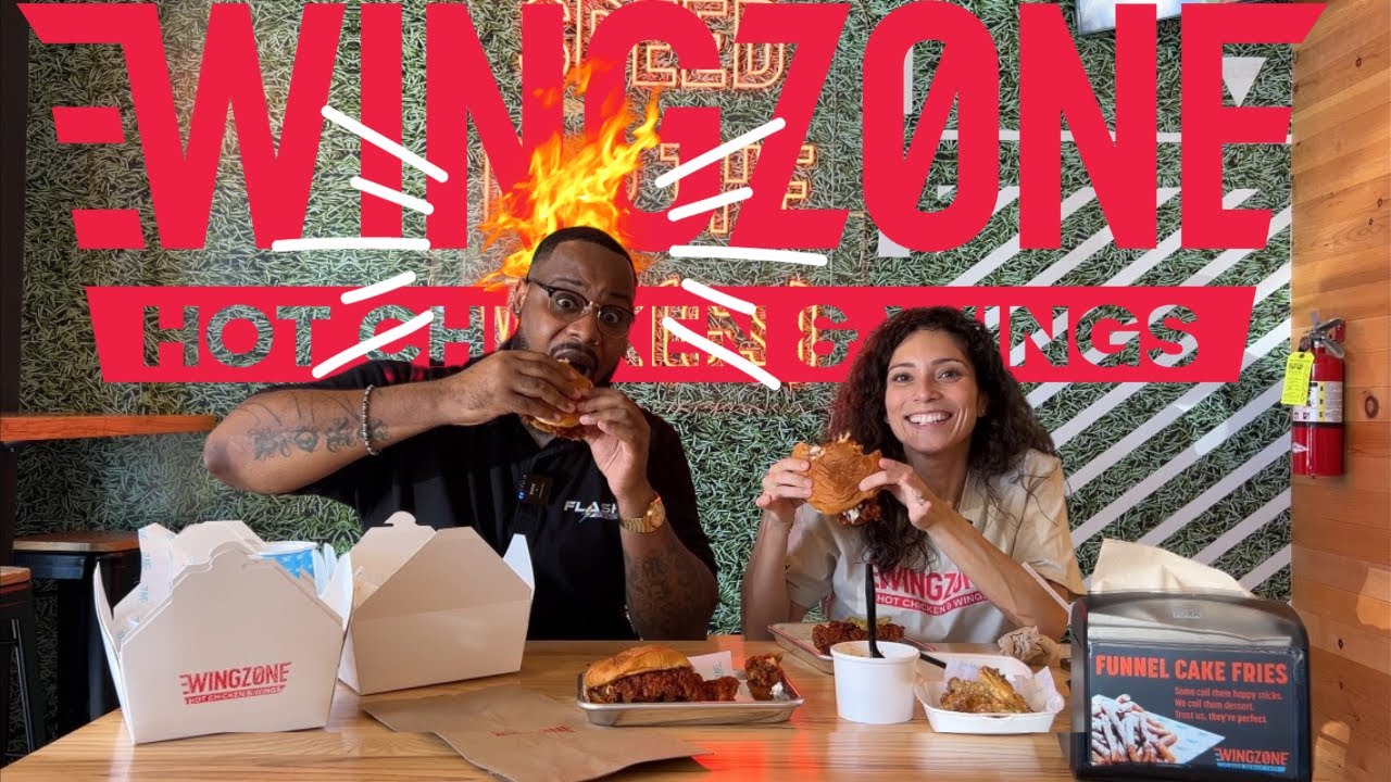 INTRODUCING WINGZONE HOT CHICKEN & WINGS! THE BEST HOT CHICKEN SANDWICH ...