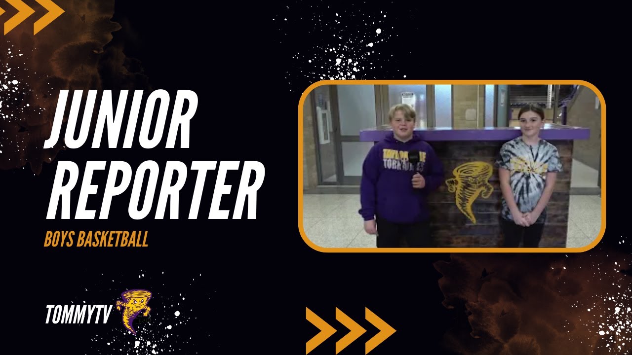 TommyTV Junior Reporter: Boys Basketball - YouTube