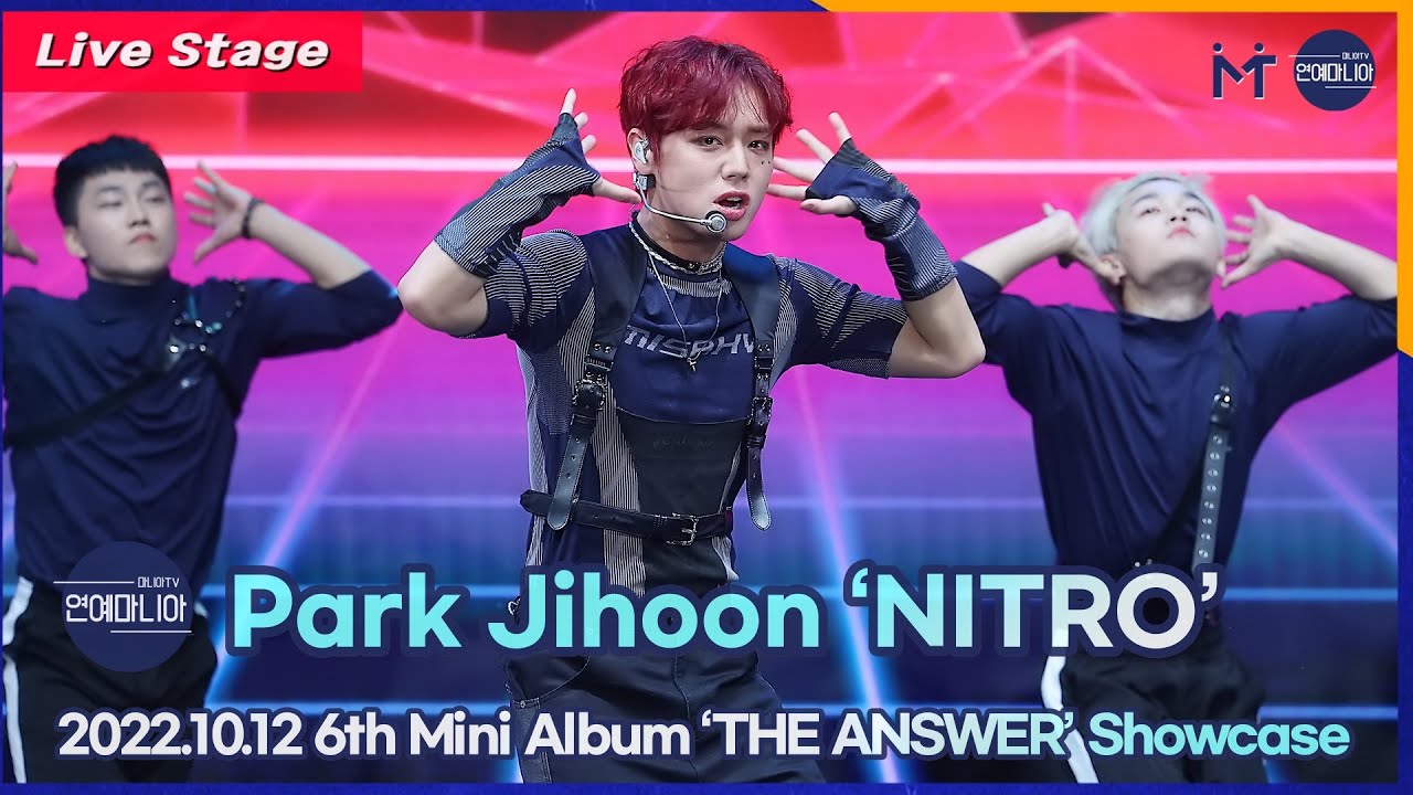 [LIVE] 박지훈(Park Jihoon) ‘NITRO’ Showcase Stage [마니아TV] - YouTube