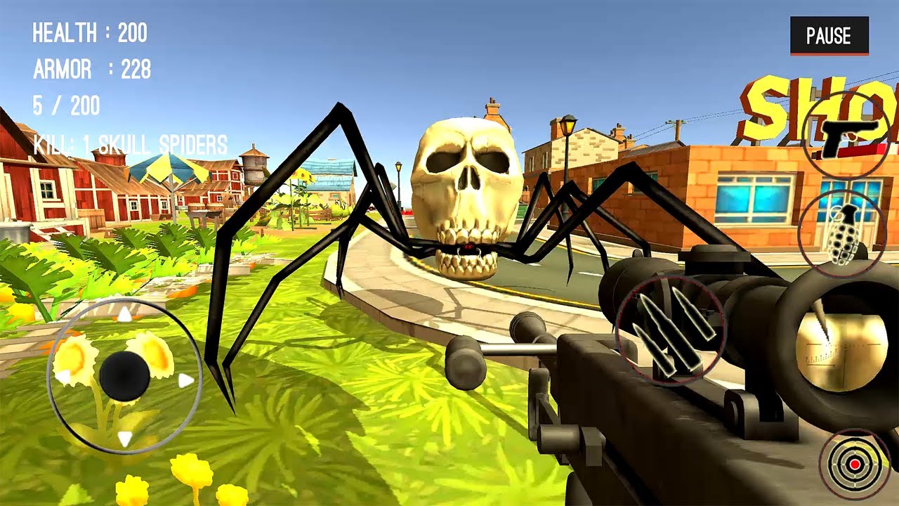 Spider Hunter Amazing City 3D Android Gameplay HD #10 - YouTube