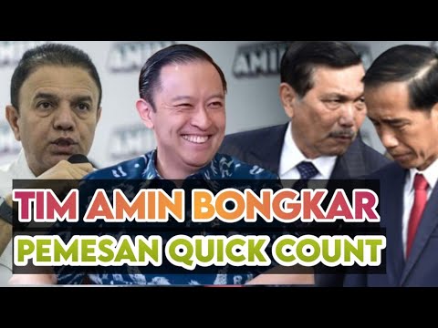 YAKIN PILPRES DUA PUTARAN - TIM AMIN UNGKAP NIAT BUSUK PEMESAN QUICK ...
