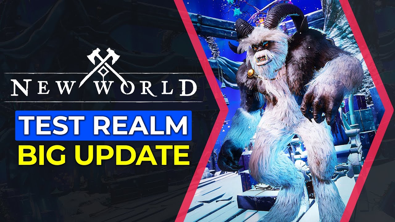 New World Public Test Realm Update - YouTube