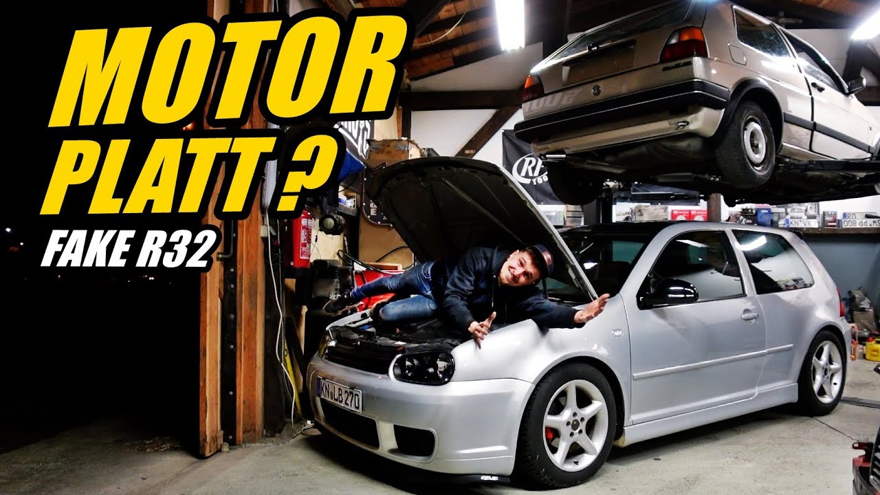 MOTORPROBLEME 2 WOCHEN NACH KAUF | Fake R32 Golf 4 Fehlkauf? - YouTube