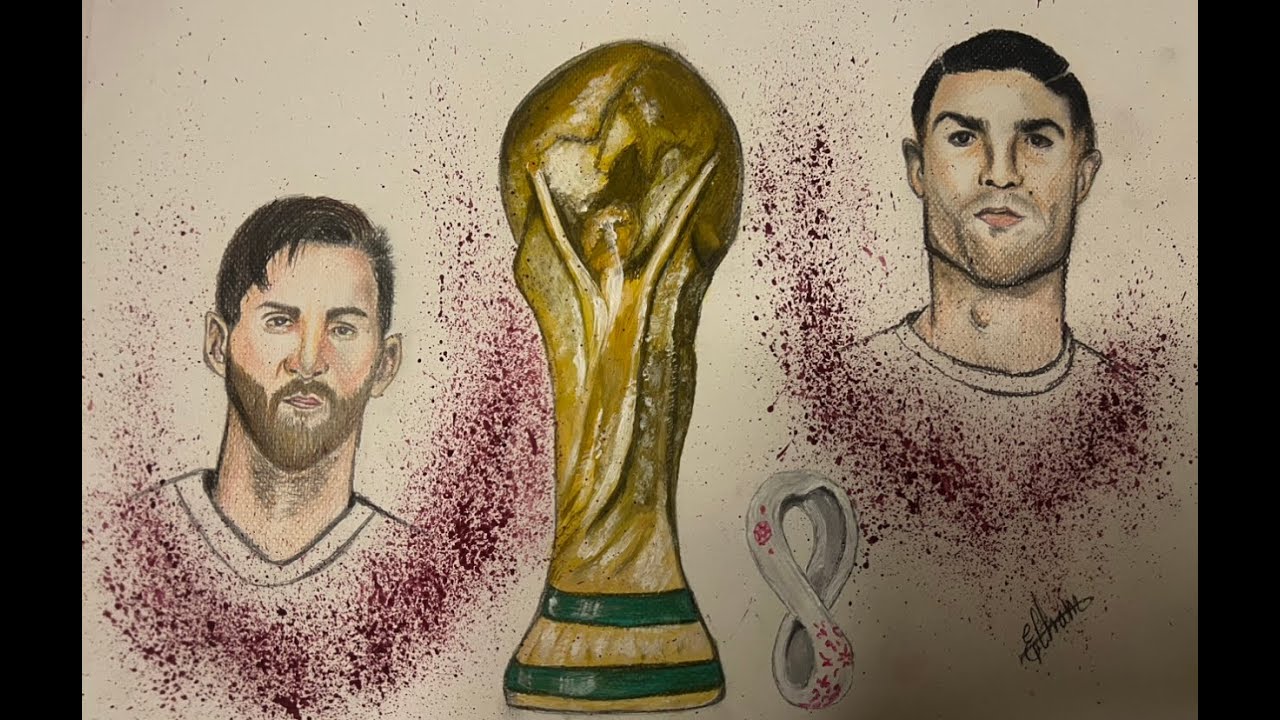 Last part of the World Cup drawing with Lionel Messi & Cristiano ...
