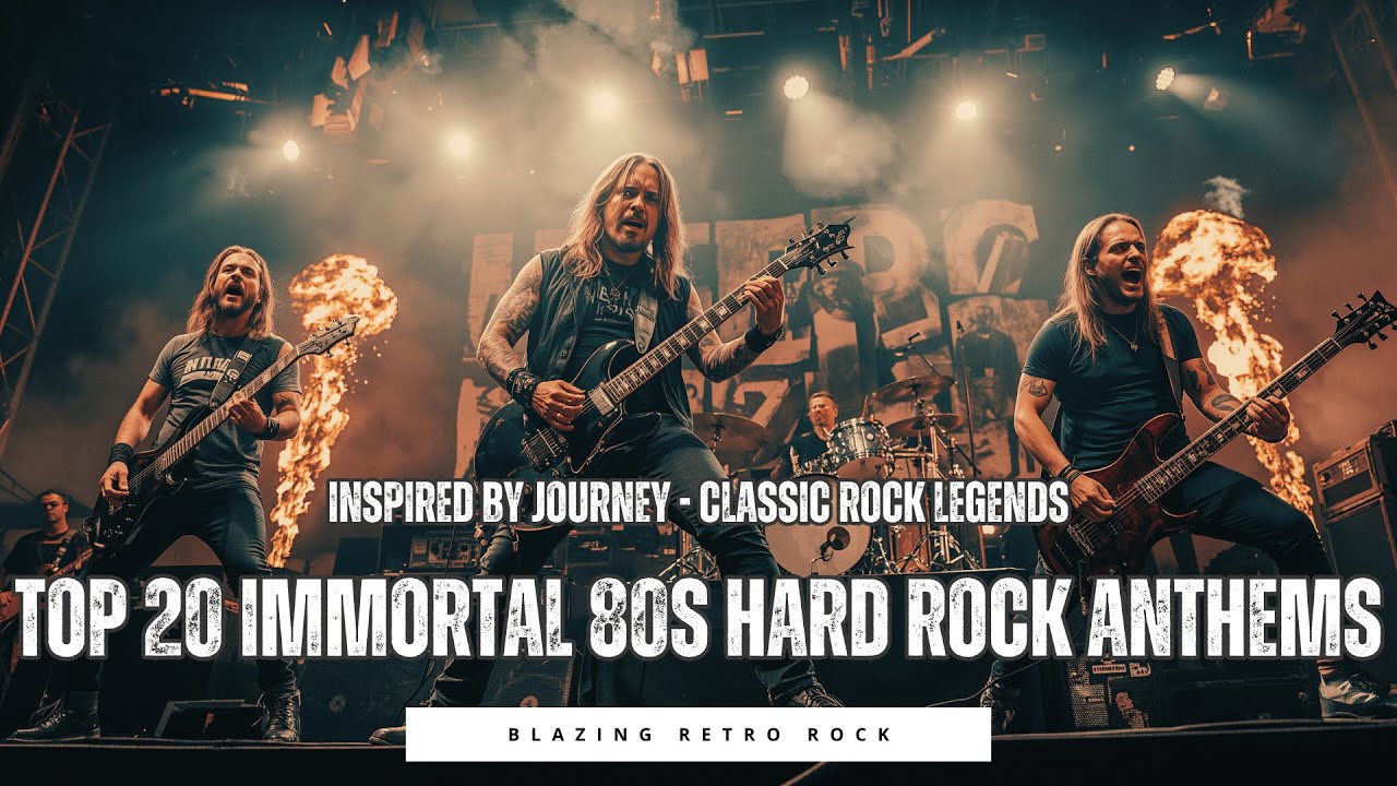 🔥 Top 20 Immortal 80s Hard Rock Anthems | Inspired by Journey | Classic ...
