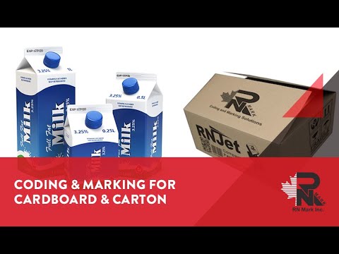 Industrial Inkjet Coding and Marking Printer for case coding, barcoding ...