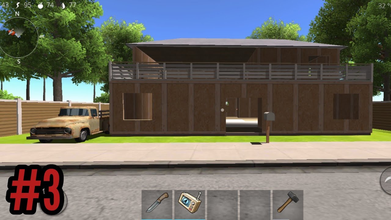 I build a Modern House in Island life simulator || Ocean is Home ...