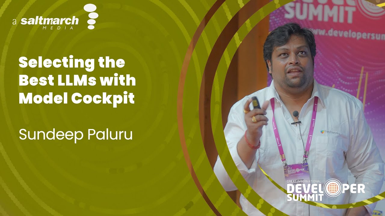 Selecting the Best LLMs with Model Cockpit by Sundeep Paluru - YouTube