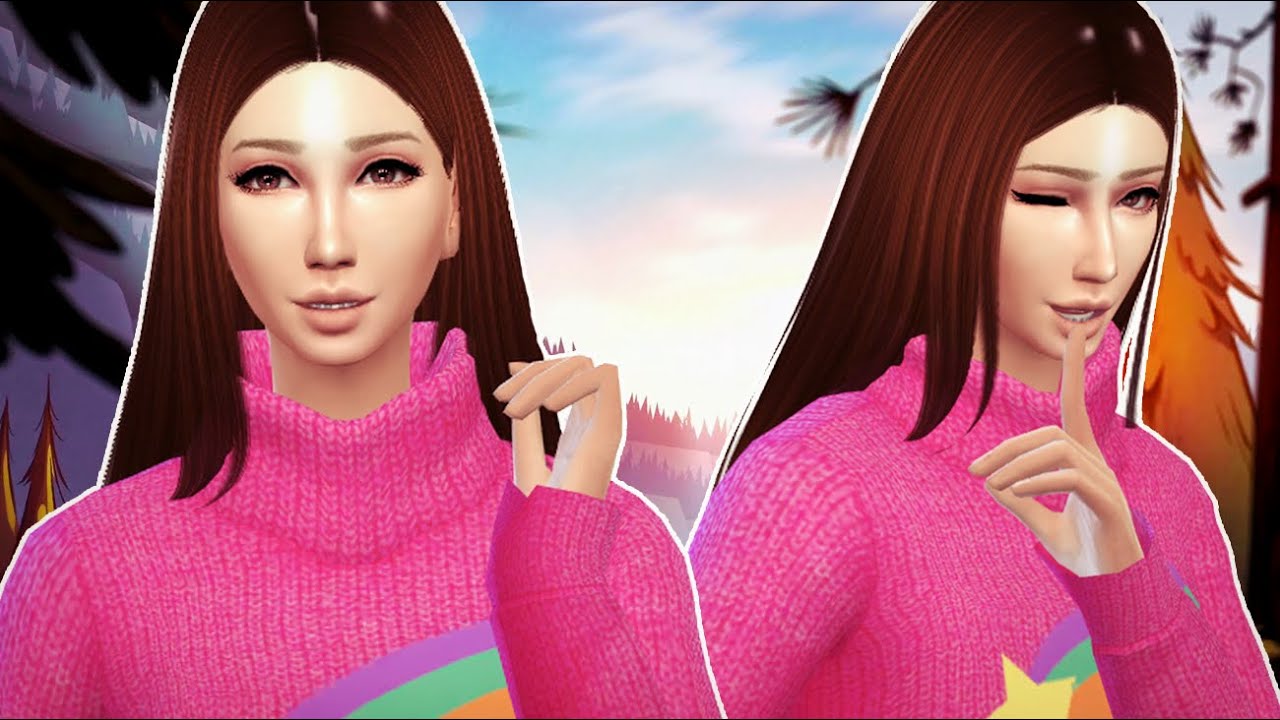 Mabel Pines | Create A Sim | The Sims 4 - YouTube