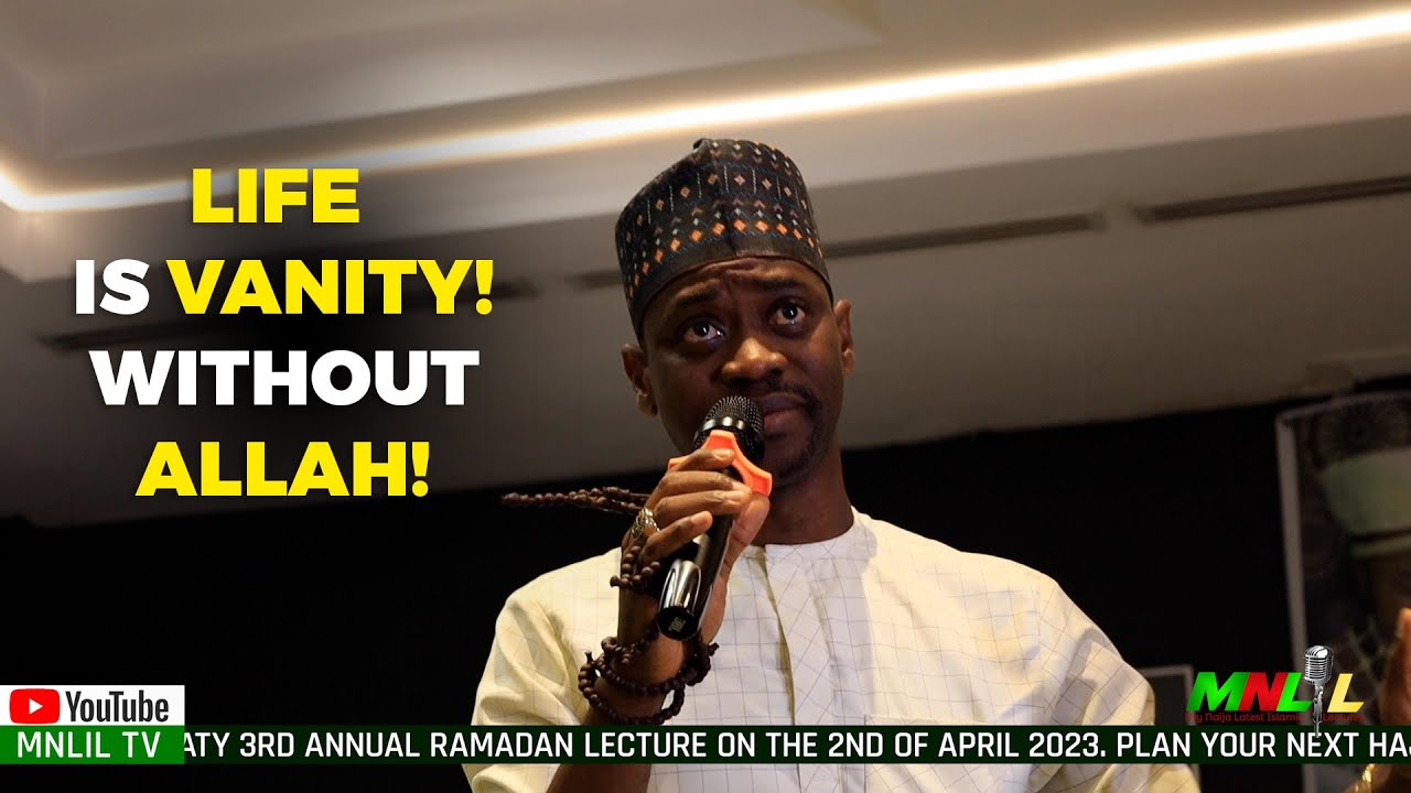 Life is Vanity Without Allah - Nollywood Actor Lateef Adedimeji - YouTube