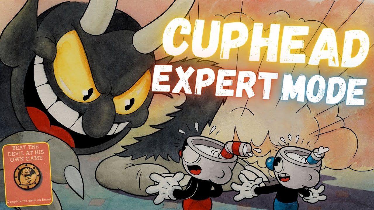 I Beat Cuphead on Expert Mode *200% COMPLETE* - YouTube