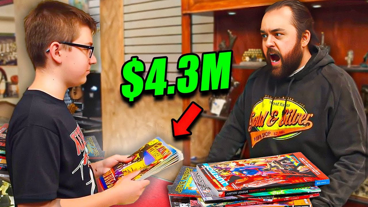 Pawn Stars: RAREST Comic Books EVER To Hit The Counter - YouTube