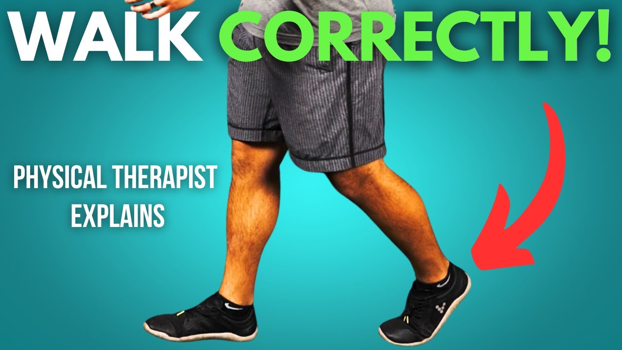 How To Walk CORRECTLY After Surgery Or Injury PHYSICAL THERAPIST