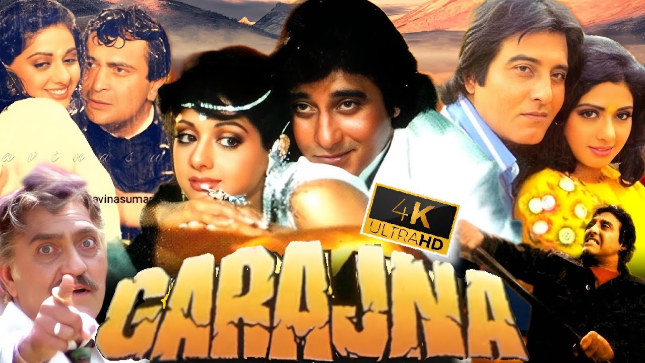 Garajna 1991 Full Movie | Vinod Khanna | Rishi Kapoor | Sridevi | Nutan ...