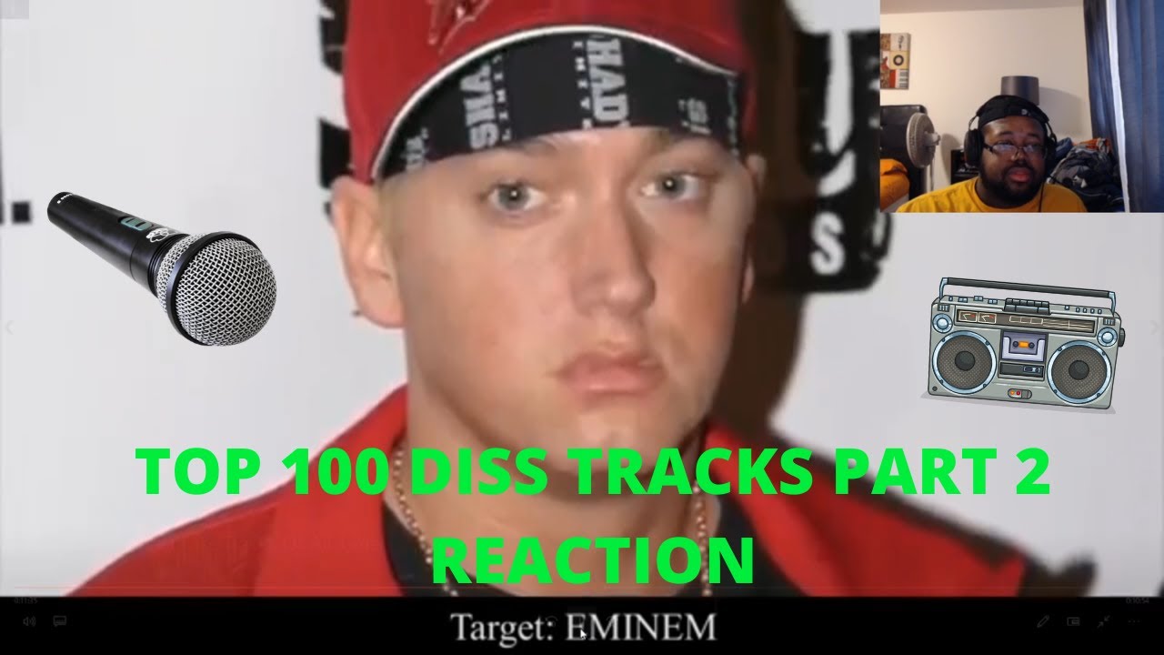 top 100 diss tracks part 2 reaction - YouTube