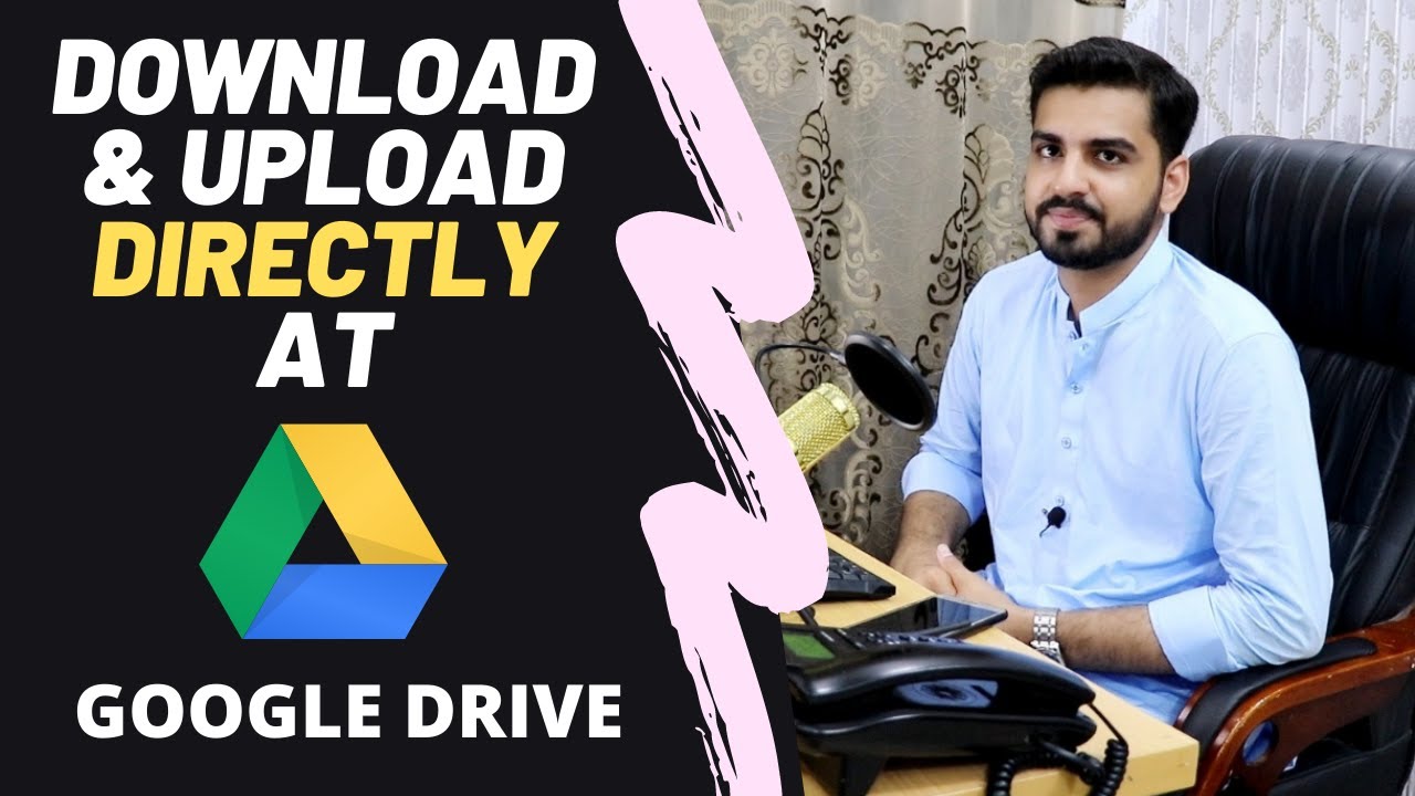 How to take google drive url download for remote upload - eqjza