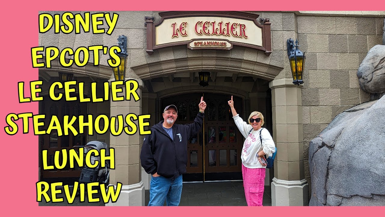 DISNEY EPCOT'S LE CELLIER STEAKHOUSE LUNCH REVIEW - YouTube