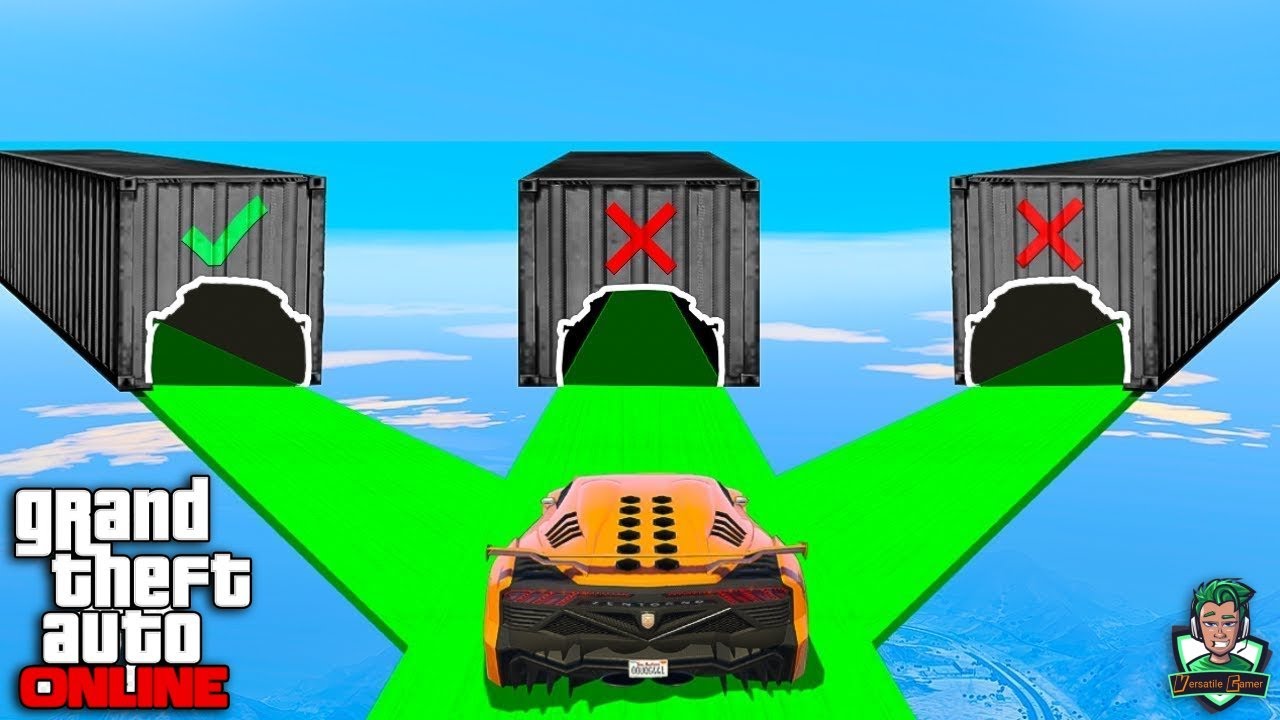 GTA 5 Online Stunt Race With My Noob Friend | Versatile Gamer - YouTube