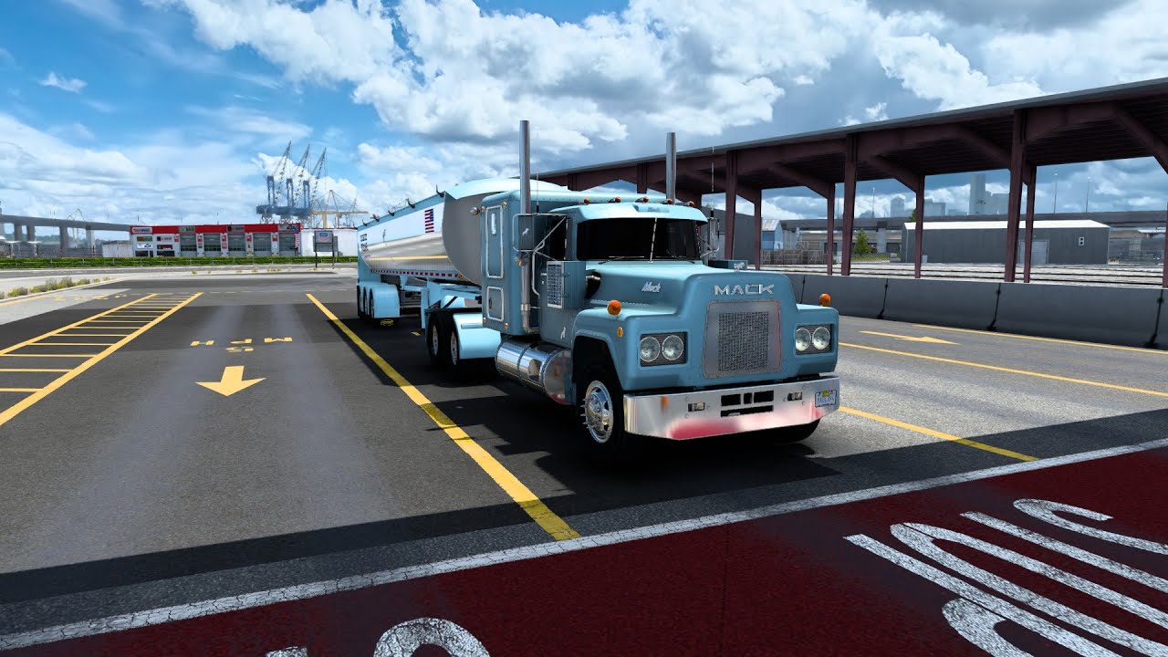 Mack R700 | Mack ENDTB 676 | Simizer & Dump | ATS 1.46 Gameplay - YouTube