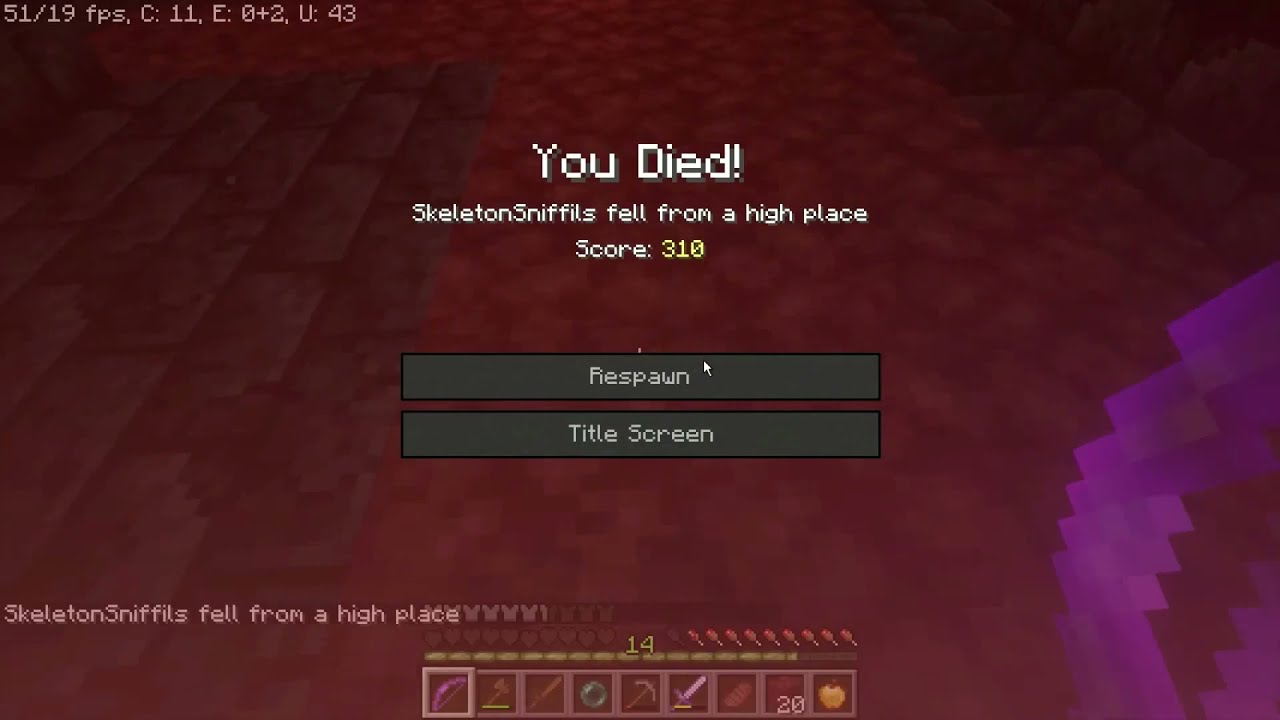 Three worst deaths in Minecraft! - YouTube