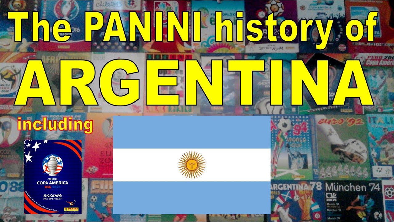 The Panini history of Argentina (Men's Soccer Team) Update 2024 - YouTube