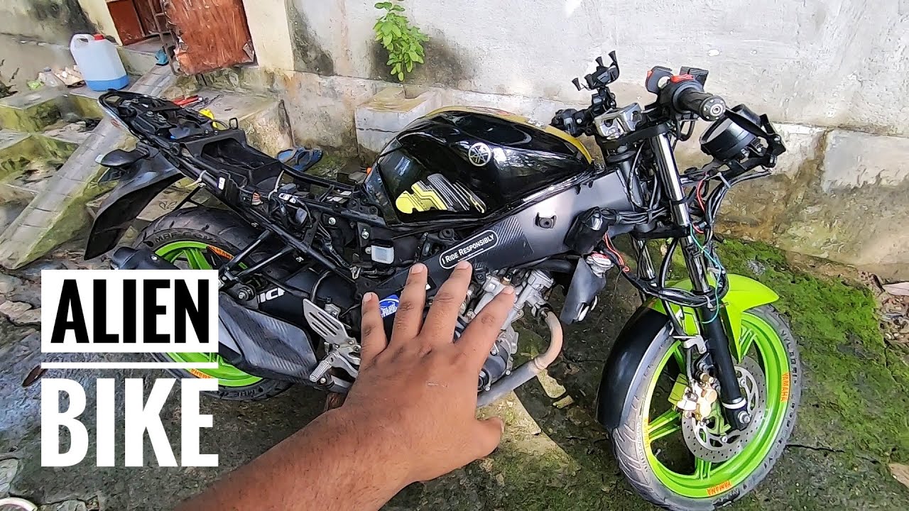 Alien Bike | Apna bike pura khol dala - YouTube