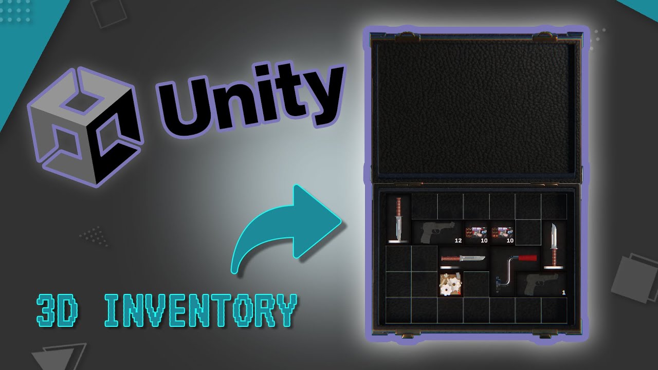 Create a Resident Evil 4 Inspired 3D Inventory in Unity - YouTube
