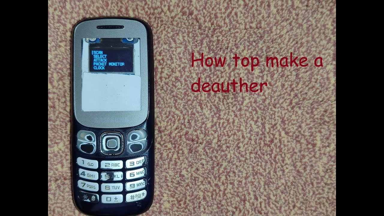 How to make a deauther - YouTube