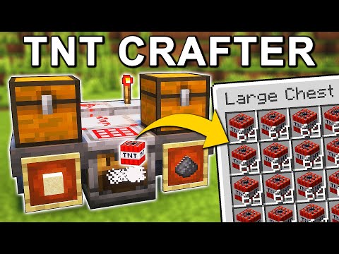 The EASIEST TNT Crafter in Minecraft 1.21+ (Tutorial)