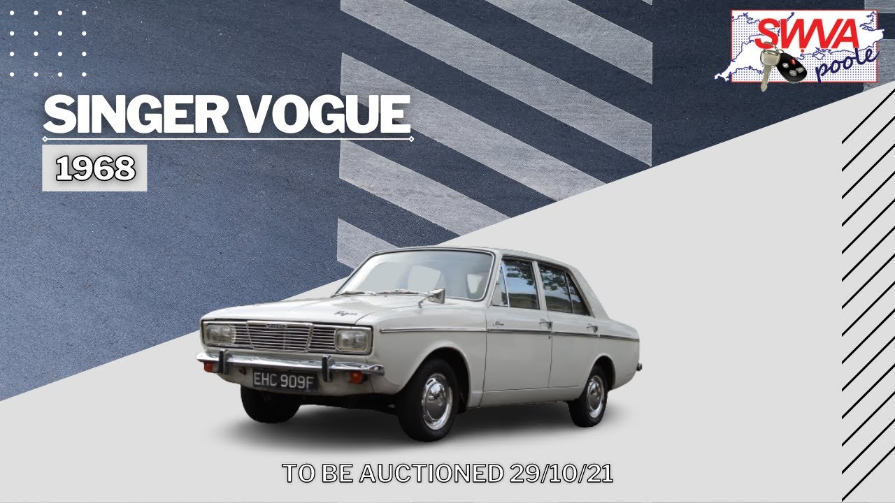 Lot 28 - Singer Vogue 1968 | SWVA October Classic Sale - YouTube