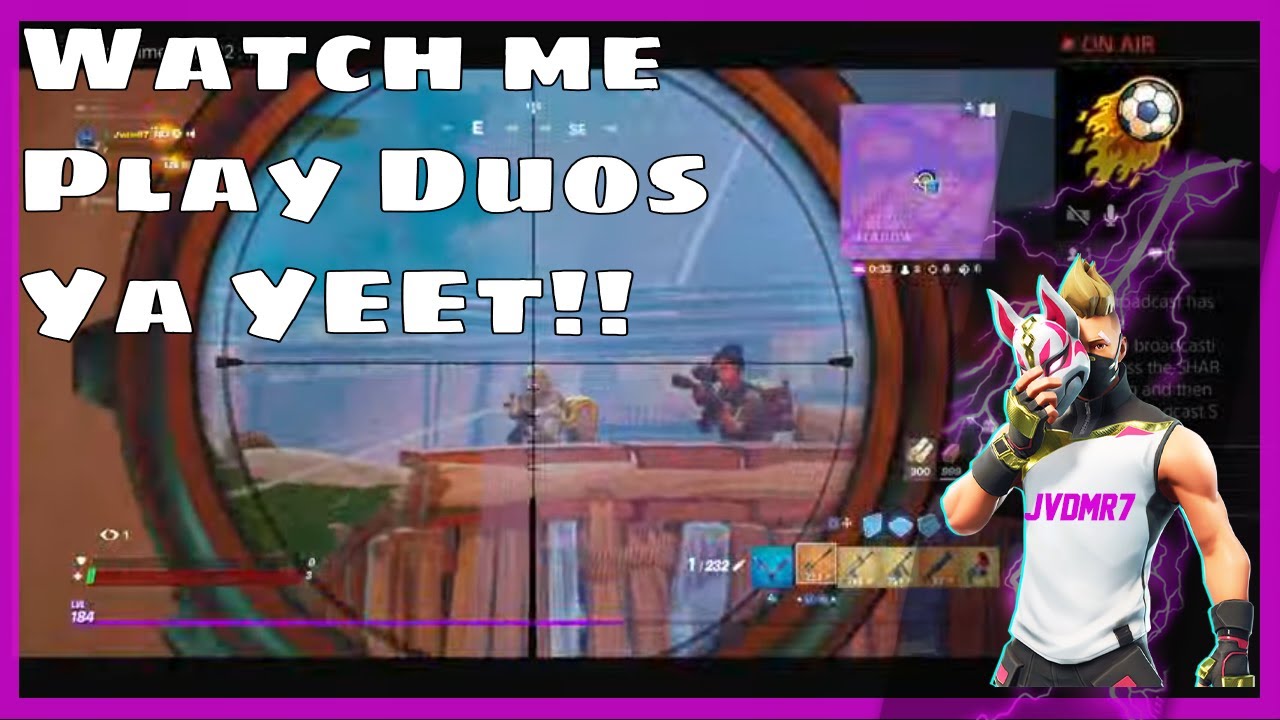 Fortnite Playing Duos Then Squads With Friends| Fortnite Battle Royale ...