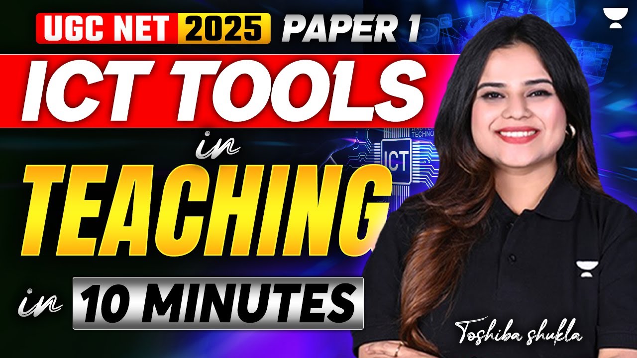UGC NET Paper 1 June 2025 | ICT Tools in Teaching Aptitude | Paper 1 Revision | Toshiba Mam ...