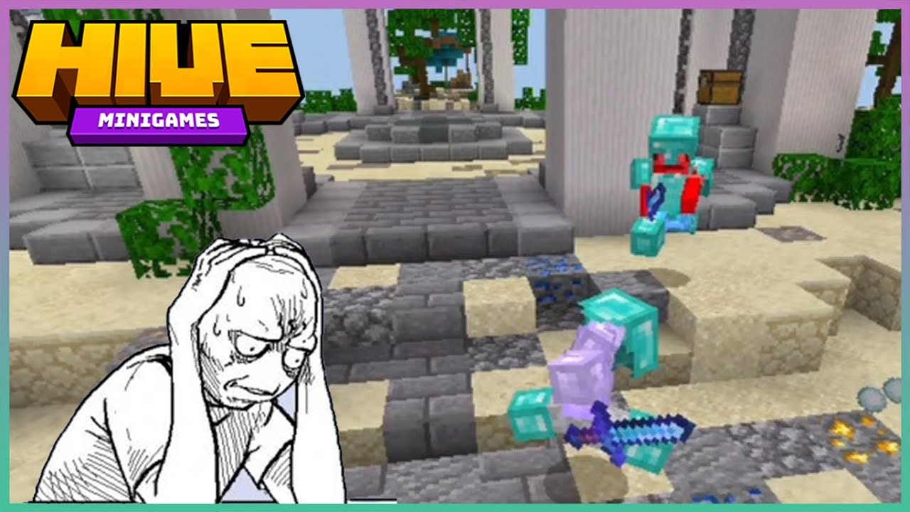 Hive Skywars But There's a hacker problem - YouTube