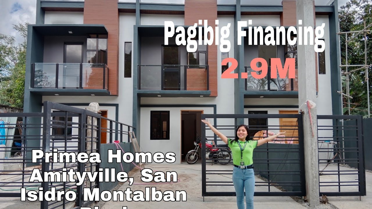 Primea Homes in Amityville San Isidro Montalban Rizal || Pagibig ...