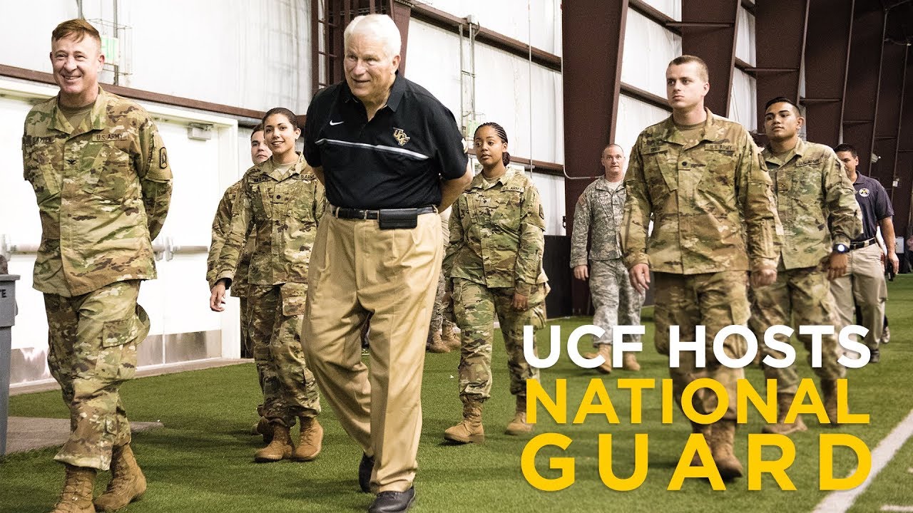UCF Hosts Florida National Guard - YouTube