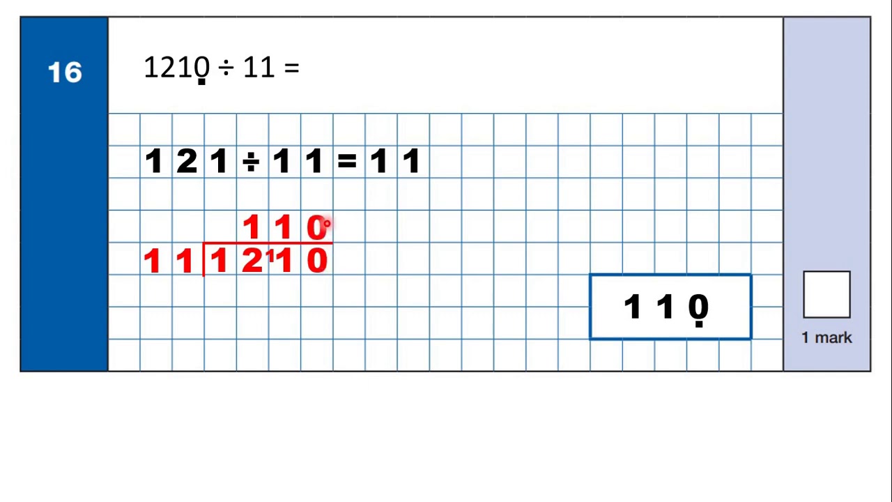2021 SATs Arithmetic test paper - Key Stage 2 (predicted questions ...