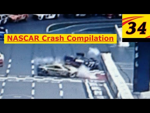 NASCAR Stop Motion Crash Compilation: 34 - YouTube