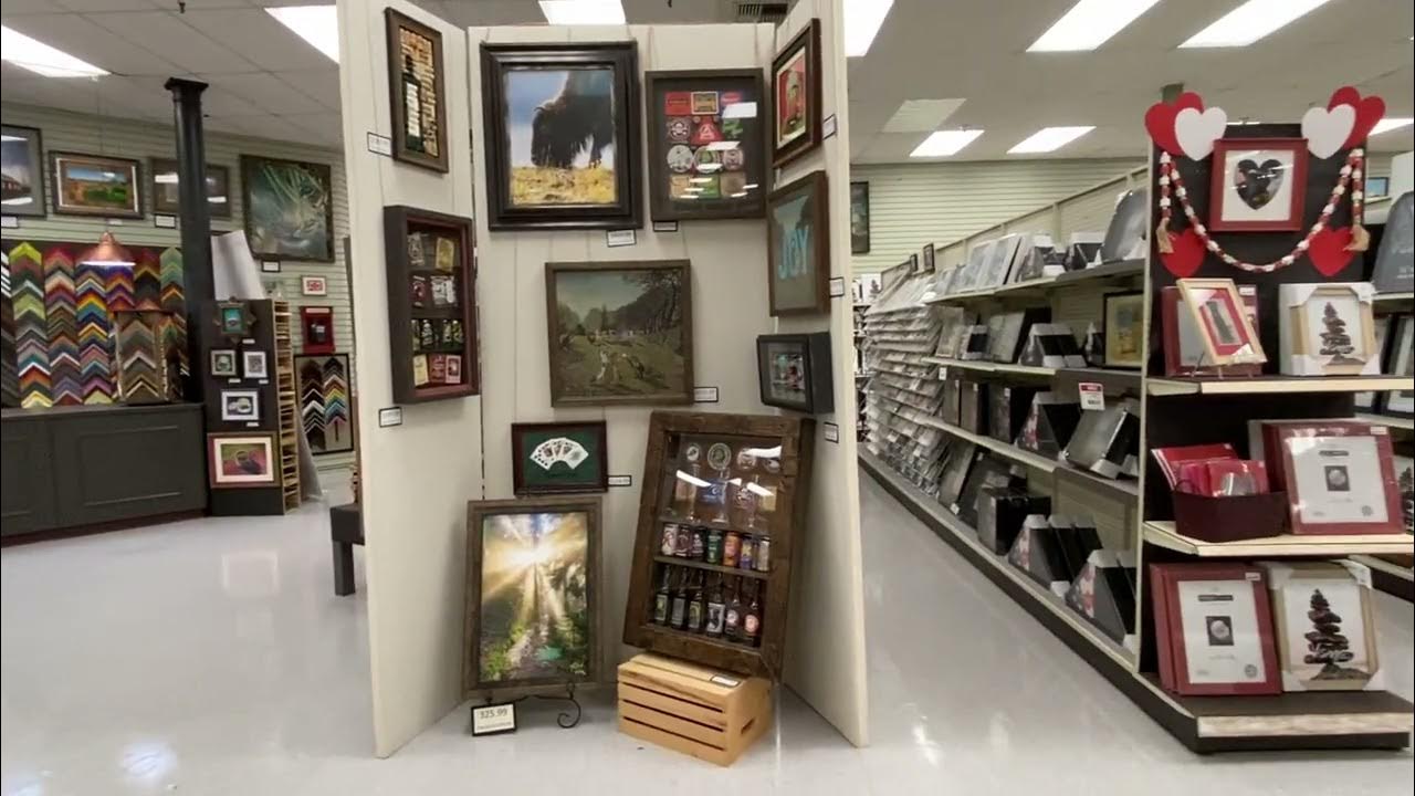 Ben Franklin Frame Shop TOUR | Bonney Lake, WA (01.20.23) - YouTube