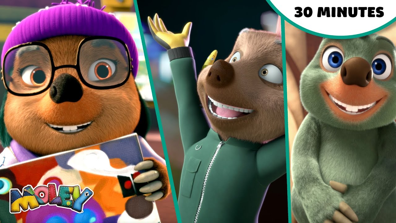 Non-Stop Moley Episodes Marathon | Full Episodes of Moley | Join Moley ...