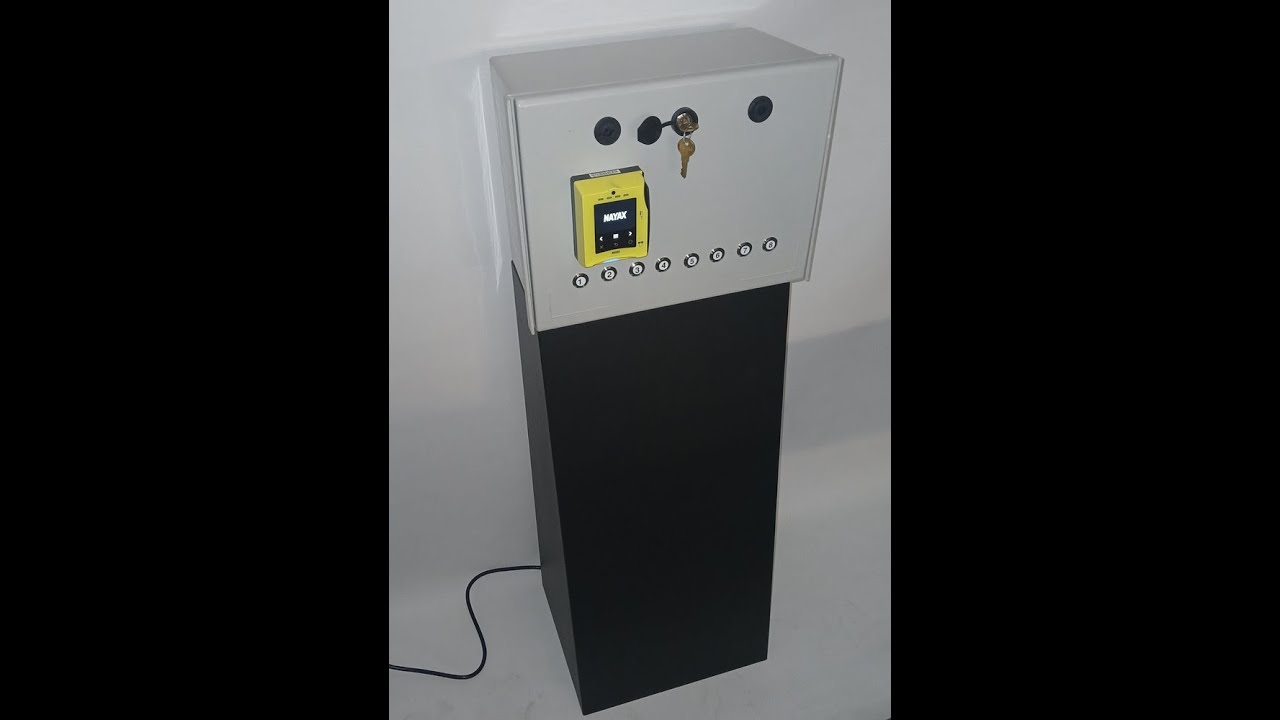 Nayax & Clear Token Powered XCP Corp Push Button Selection Wireless ...