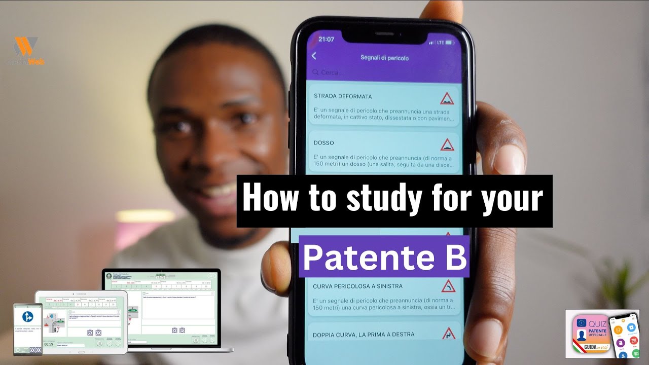 HOW TO STUDY FOR - PATENTE B - ENGLISH THEORY - YouTube