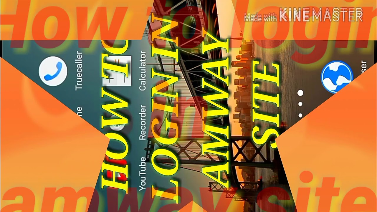 How to login in amway site using mobile new video......🔰 - YouTube