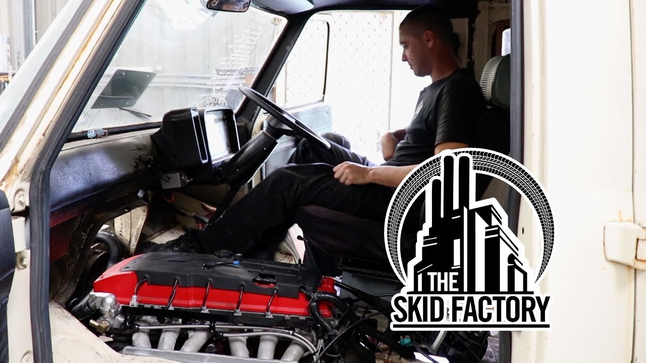THE SKID FACTORY - Barra Powered Bedford Van [EP13] - YouTube
