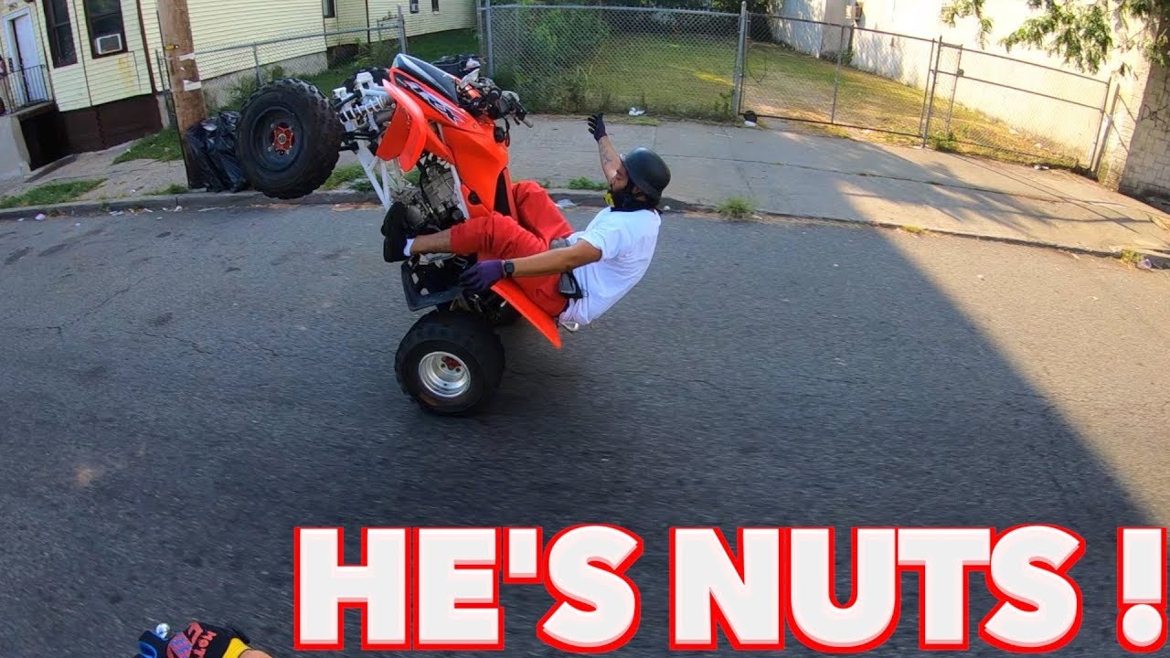 INSANE QUAD WHEELIES ! (BEAST) | BRAAP VLOGS - YouTube